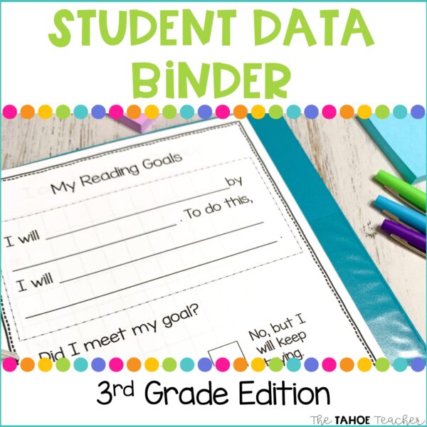 Editable 3rd Grade Data Binder Notebook | Made By Teachers