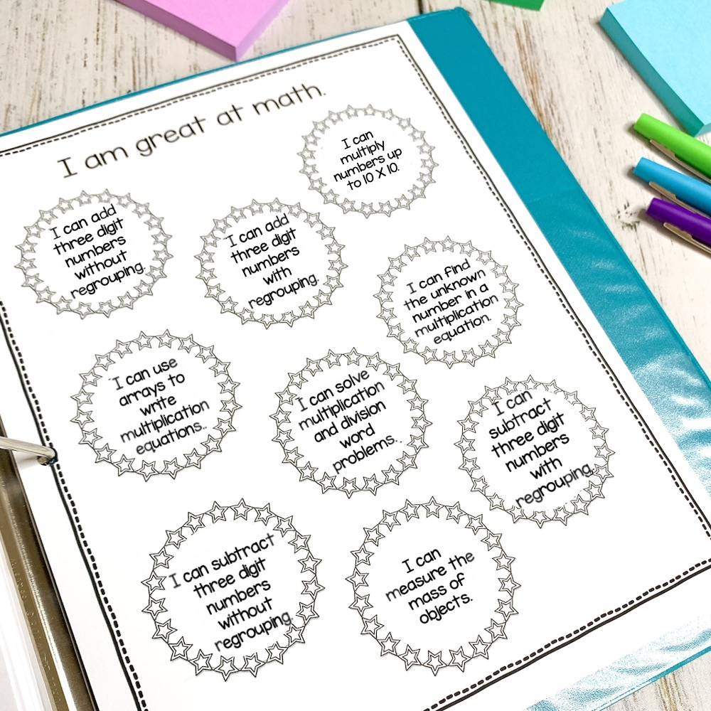 Editable 3rd Grade Data Binder Notebook | Made By Teachers