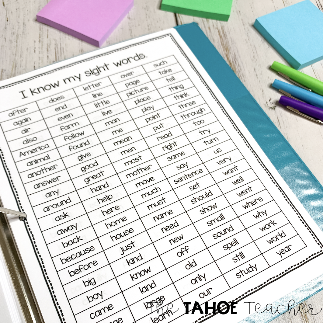 Editable 3rd Grade Data Binder Notebook | Made By Teachers