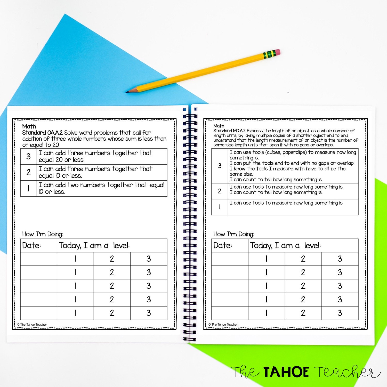 Editable 1st Grade Standards Learning Progressions | Made By Teachers