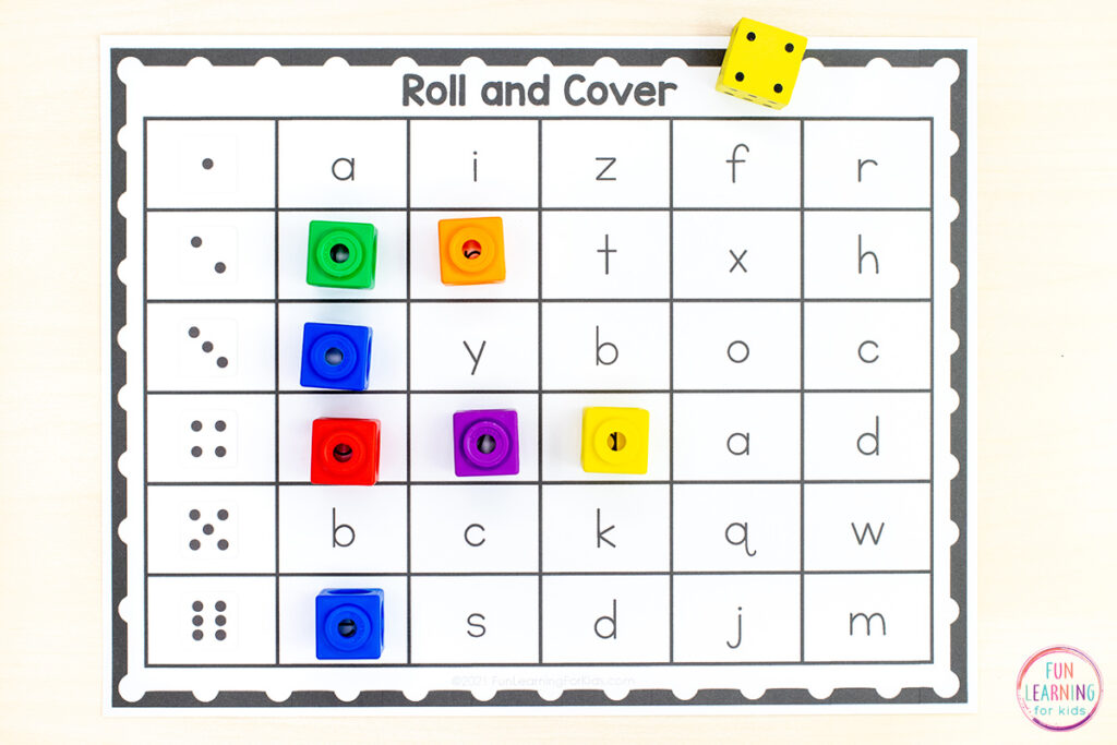 Alphabet Mats and Alphabet Worksheets for Letters and Beginning Sounds ...