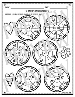 Valentine's Day Math Worksheets | Made By Teachers
