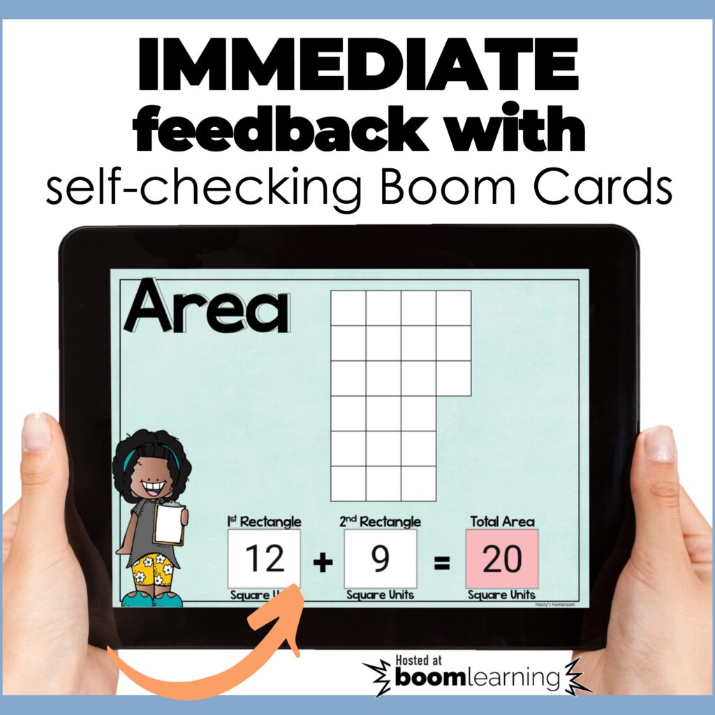 Area of Composite Figures Task Cards & Boom Cards | Made By Teachers