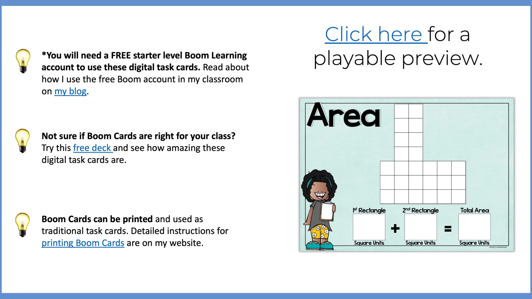 Area of Composite Figures Task Cards & Boom Cards | Made By Teachers