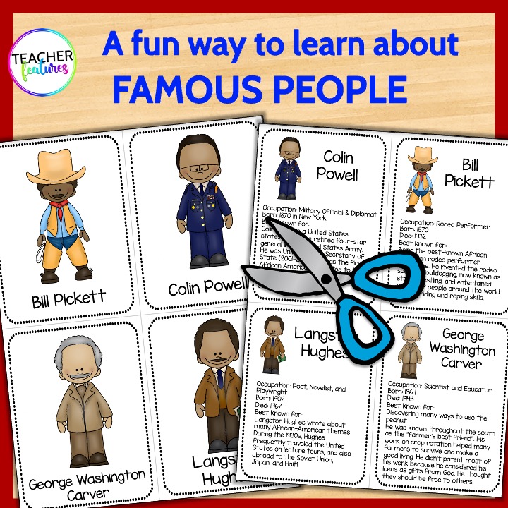 BLACK HISTORY MONTH Biography Writing Project & READING PASSAGES | Made ...