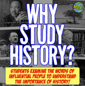 Why Study History? Primary Source Analysis for American and World ...