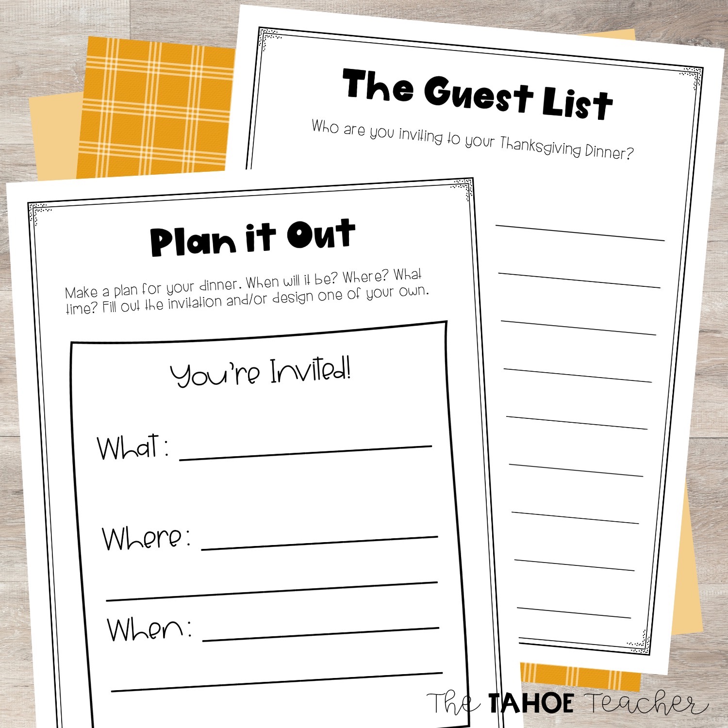 Planning a Thanksgiving Dinner Project Based Learning | Made By Teachers