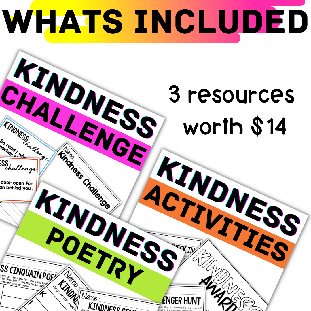 Kindness Activities Bundle | Made By Teachers