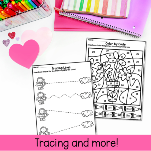 February No Prep Worksheets for Preschool and Pre-K | Made By Teachers