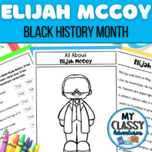 Black History Elijah McCoy Freebie | Made By Teachers