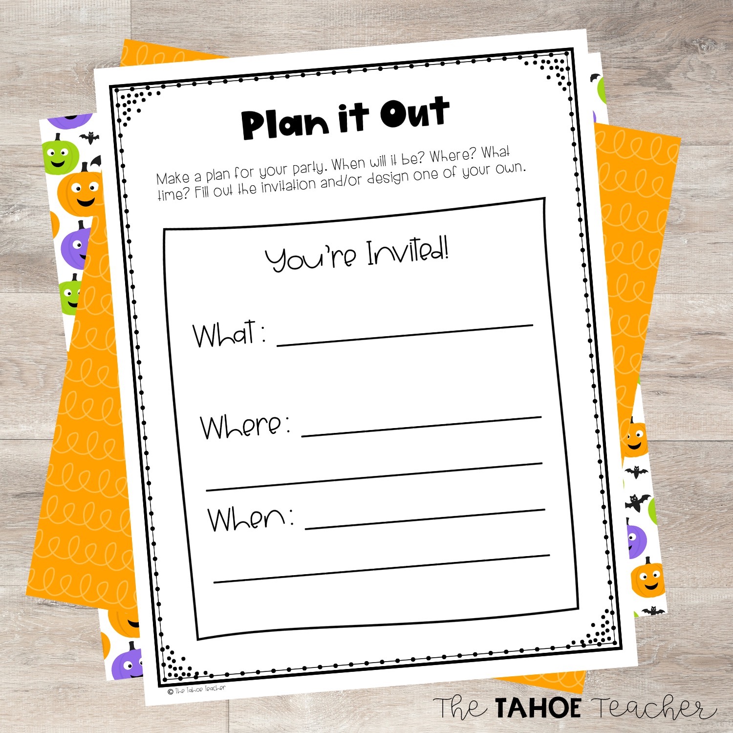 Planning a Halloween Party Project Based Learning | Made By Teachers