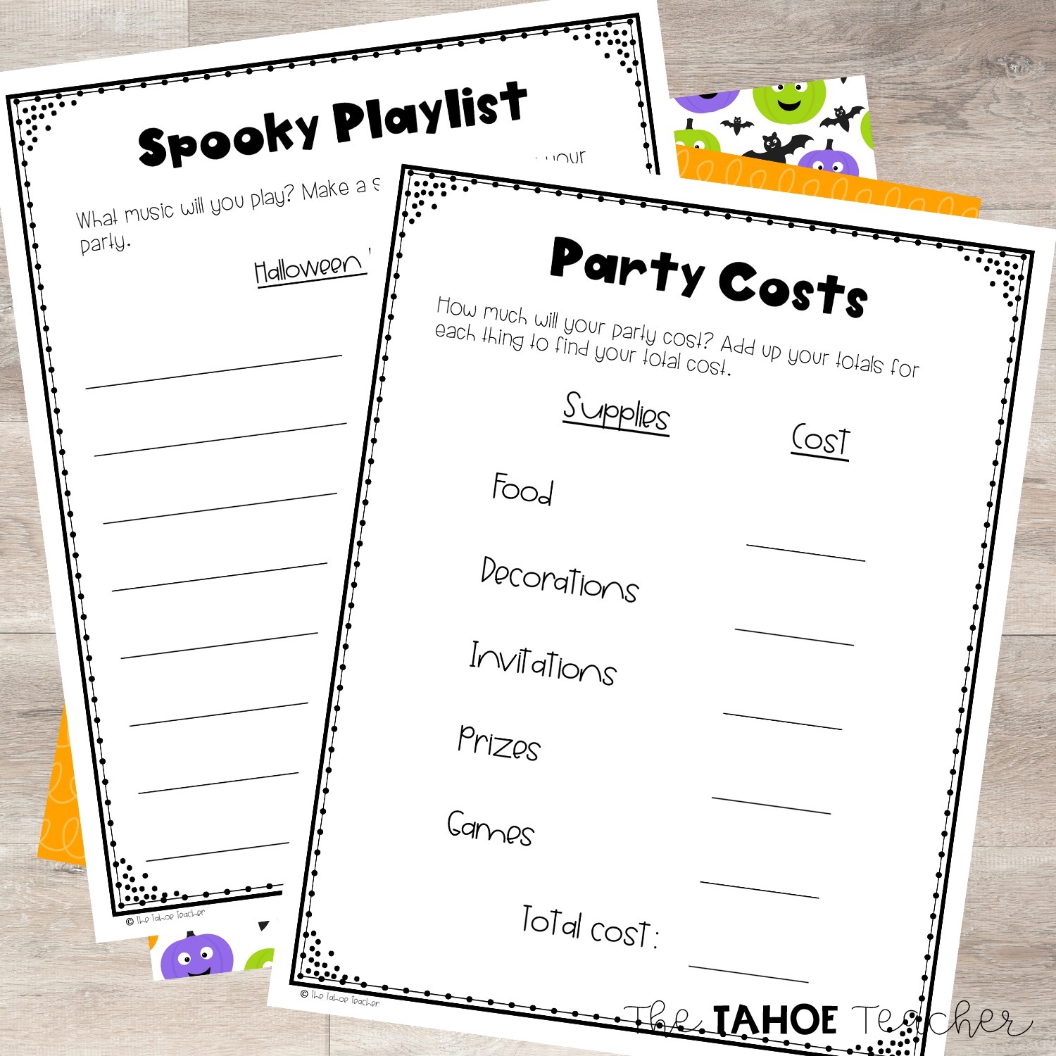 Planning a Halloween Party Project Based Learning | Made By Teachers