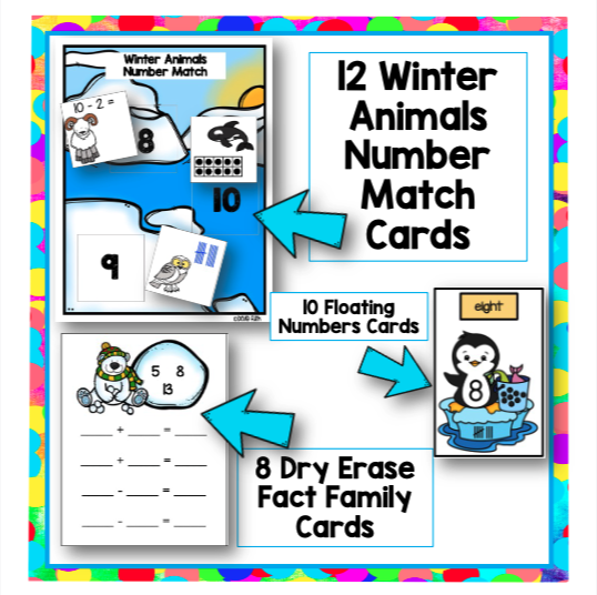 January Math Centers and Games | WINTER | Made By Teachers