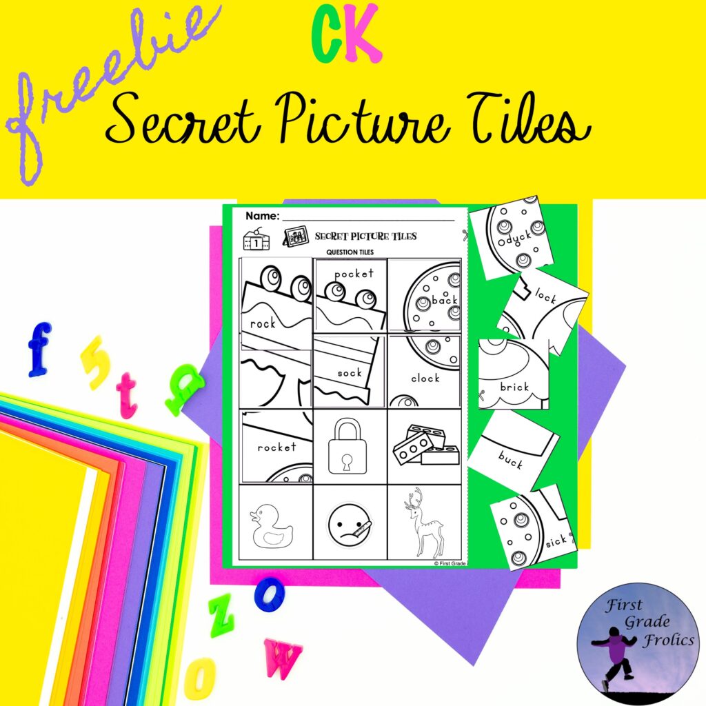 ck Digraph Secret Picture freebie | Made By Teachers