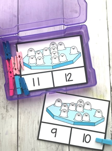 Polar Animal Task Box Activities for Pre-K | Made By Teachers