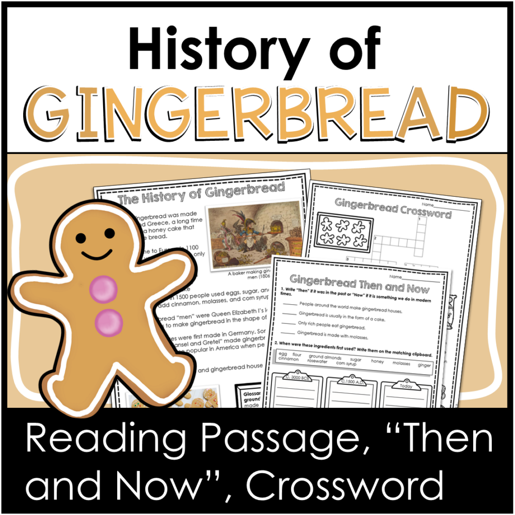 History Of Gingerbread Reading Passages Then And Now 2nd 3rd 4th 5th history-of-gingerbread-reading-passages-then-and-now-2nd-3rd-4th-5th