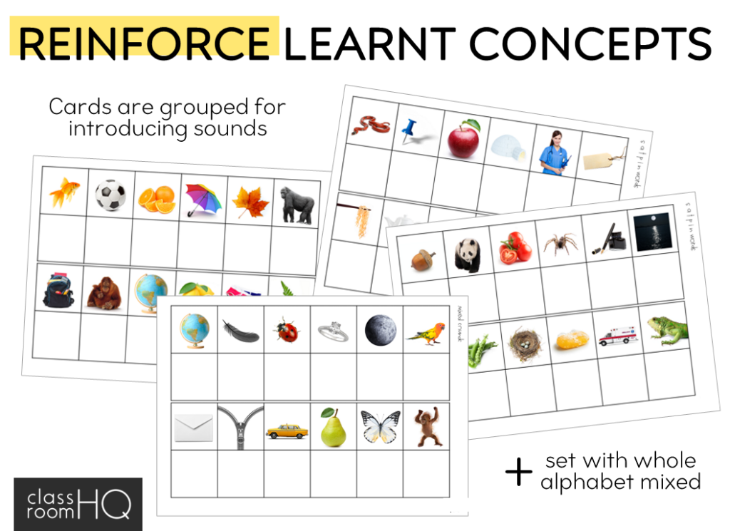 Initial Letter Sounds Match Cards | Science of Reading aligned | Made ...
