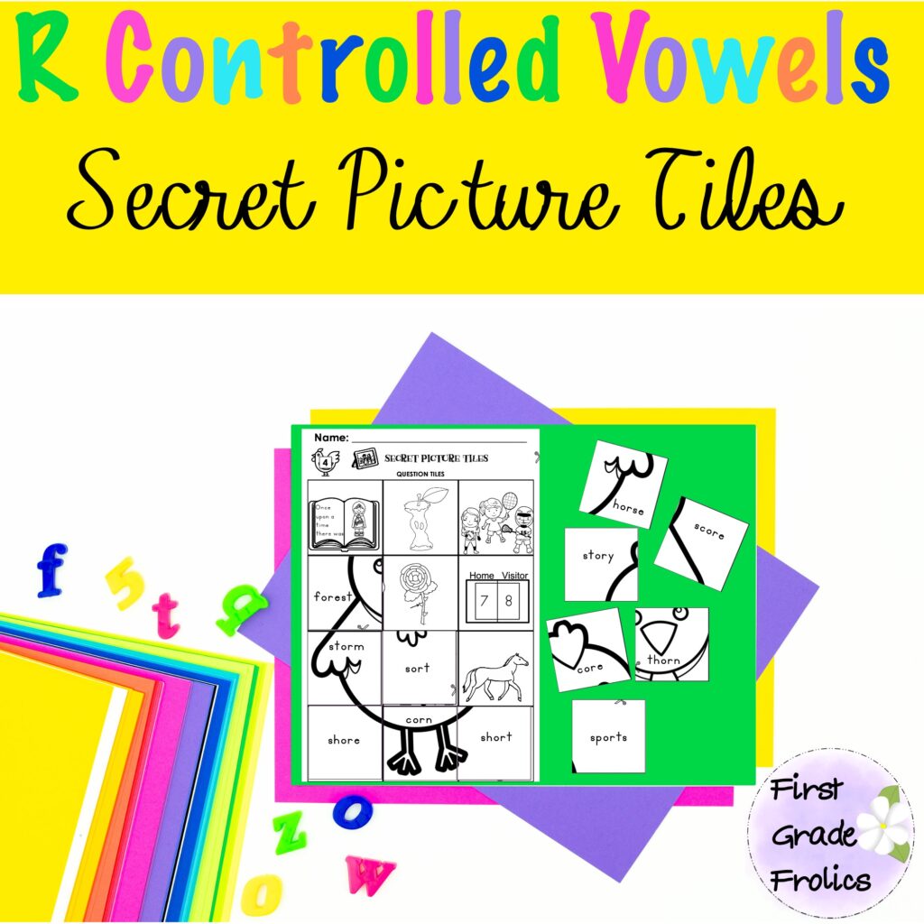 R Controlled Vowels Secret Pictures | Made By Teachers