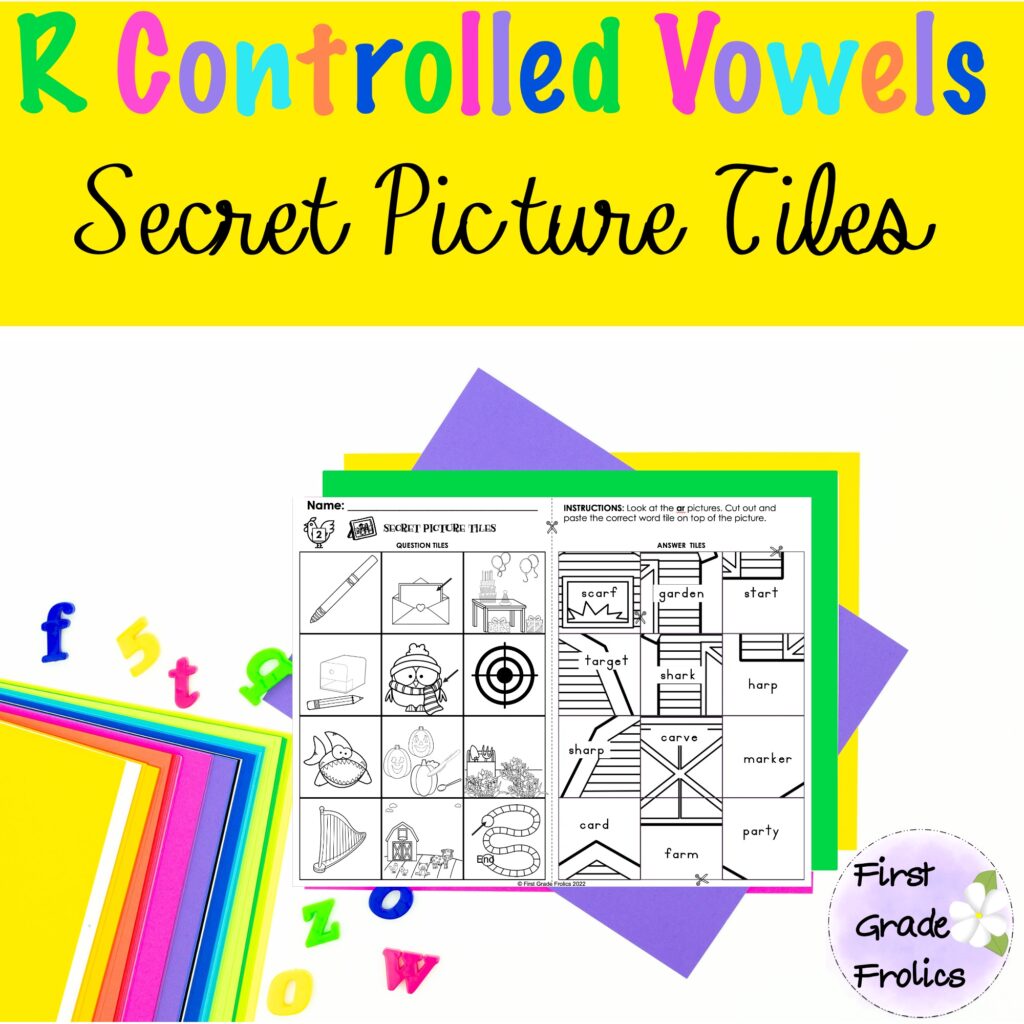 R Controlled Vowels Secret Pictures | Made By Teachers