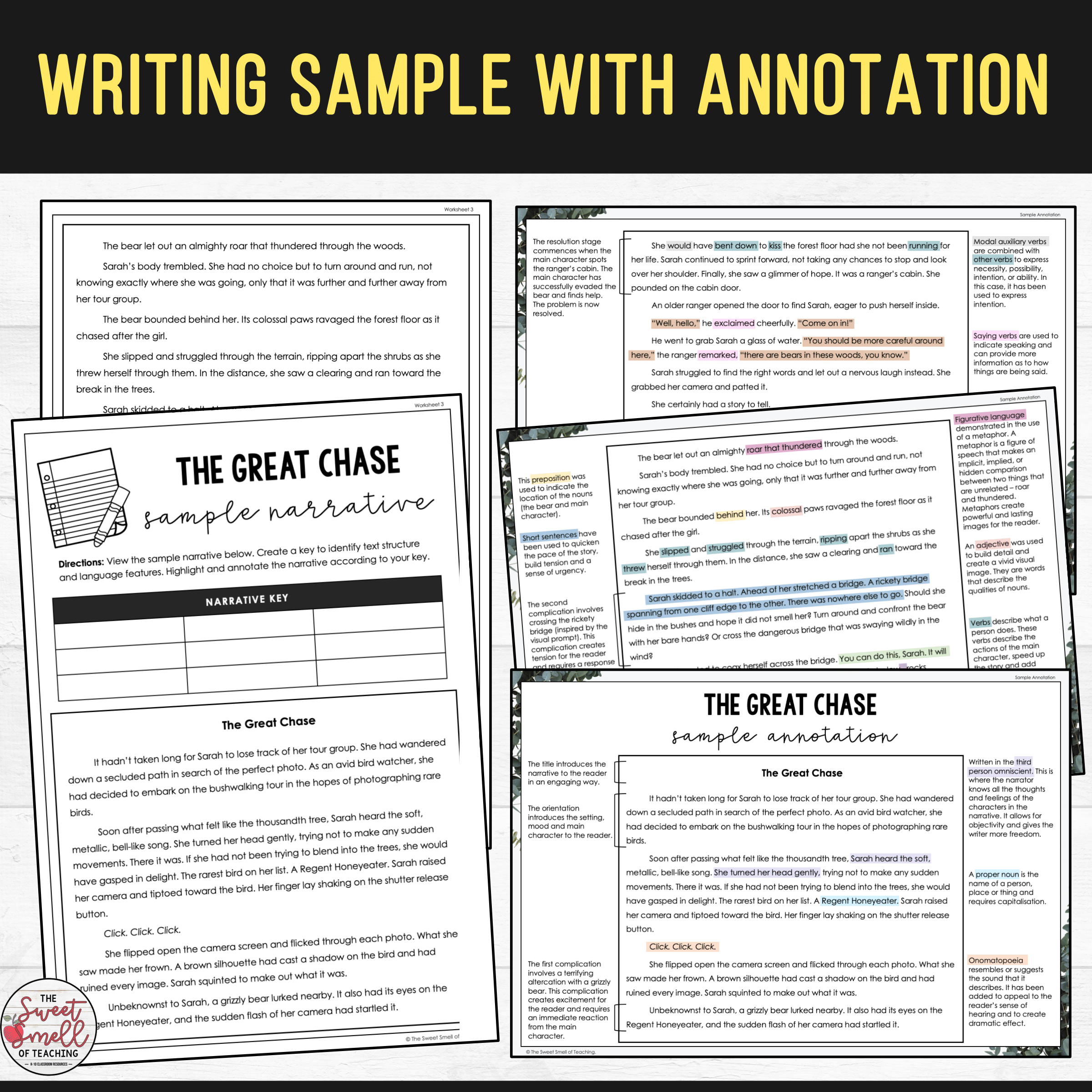 Practice Narrative Writing Visual Writing Prompt Activities with ...