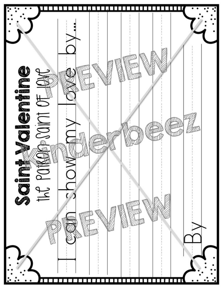 St. Valentine Craft, Catholic Saint Valentine Craft | Made By Teachers