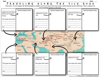 Ancient China & the Silk Road Activity | What Originated Where in ...