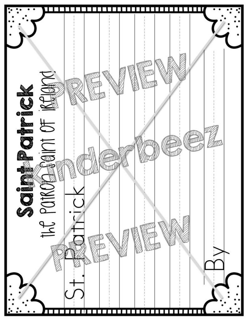 St. Patrick Craft, Catholic Saint Patrick Craft | Made By Teachers