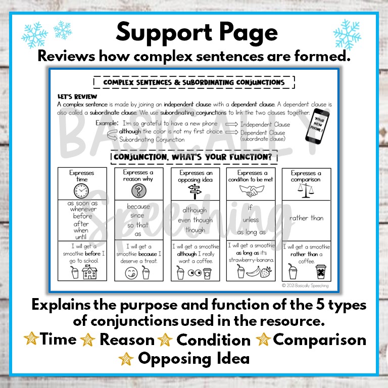Writing Complex Sentences With Subordinating Conjunctions Activity ...