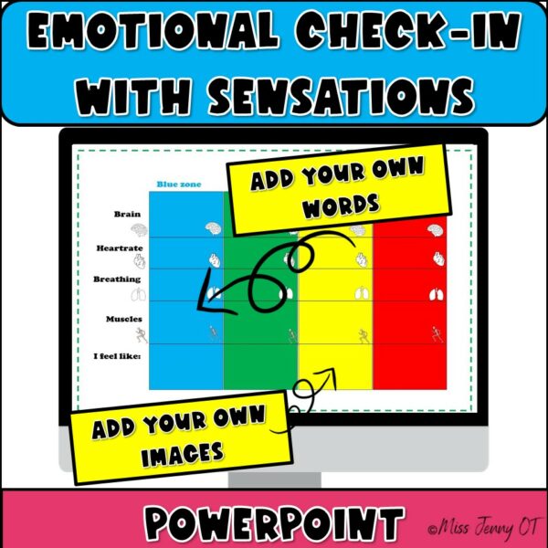 Self Regulation Interoception Focused Check In Chart | Made By Teachers