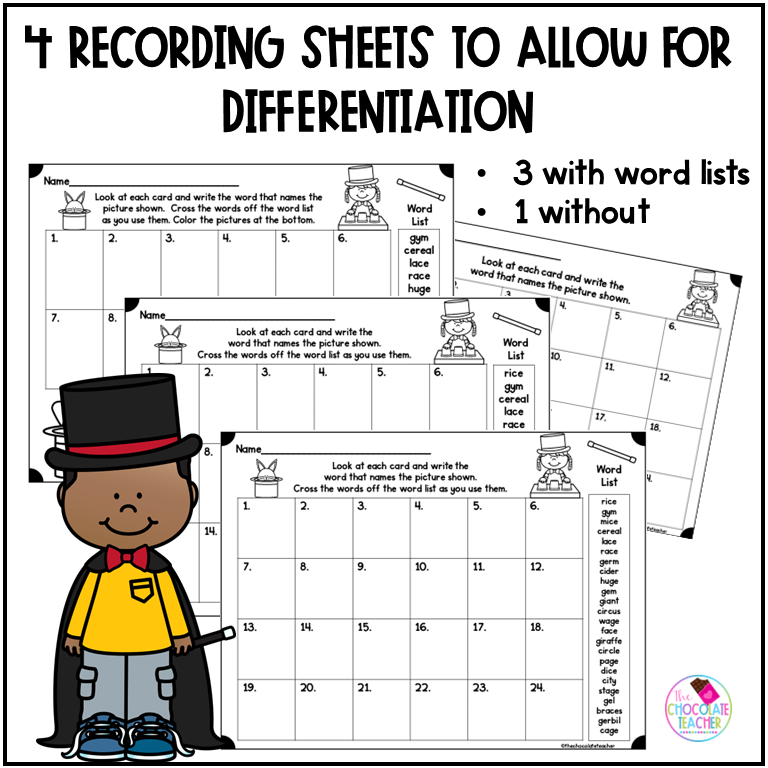 Soft C and G - Write the Room - Phonics Centers | Made By Teachers