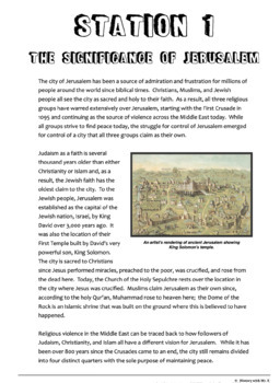 Crusades Stations Activity | Teach Impact of the Crusades, Jerusalem ...