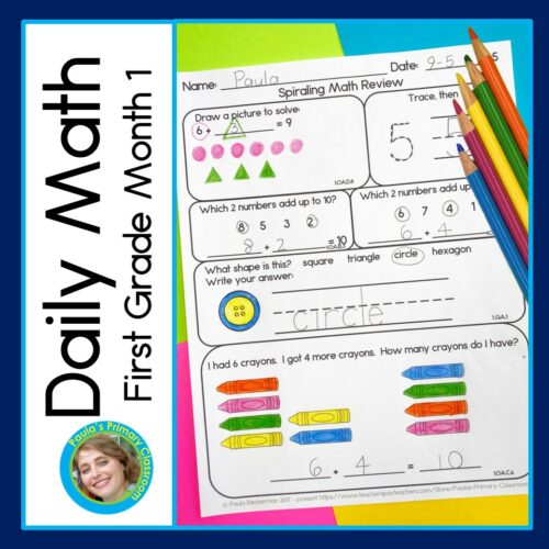 daily math spiral review | Made By Teachers