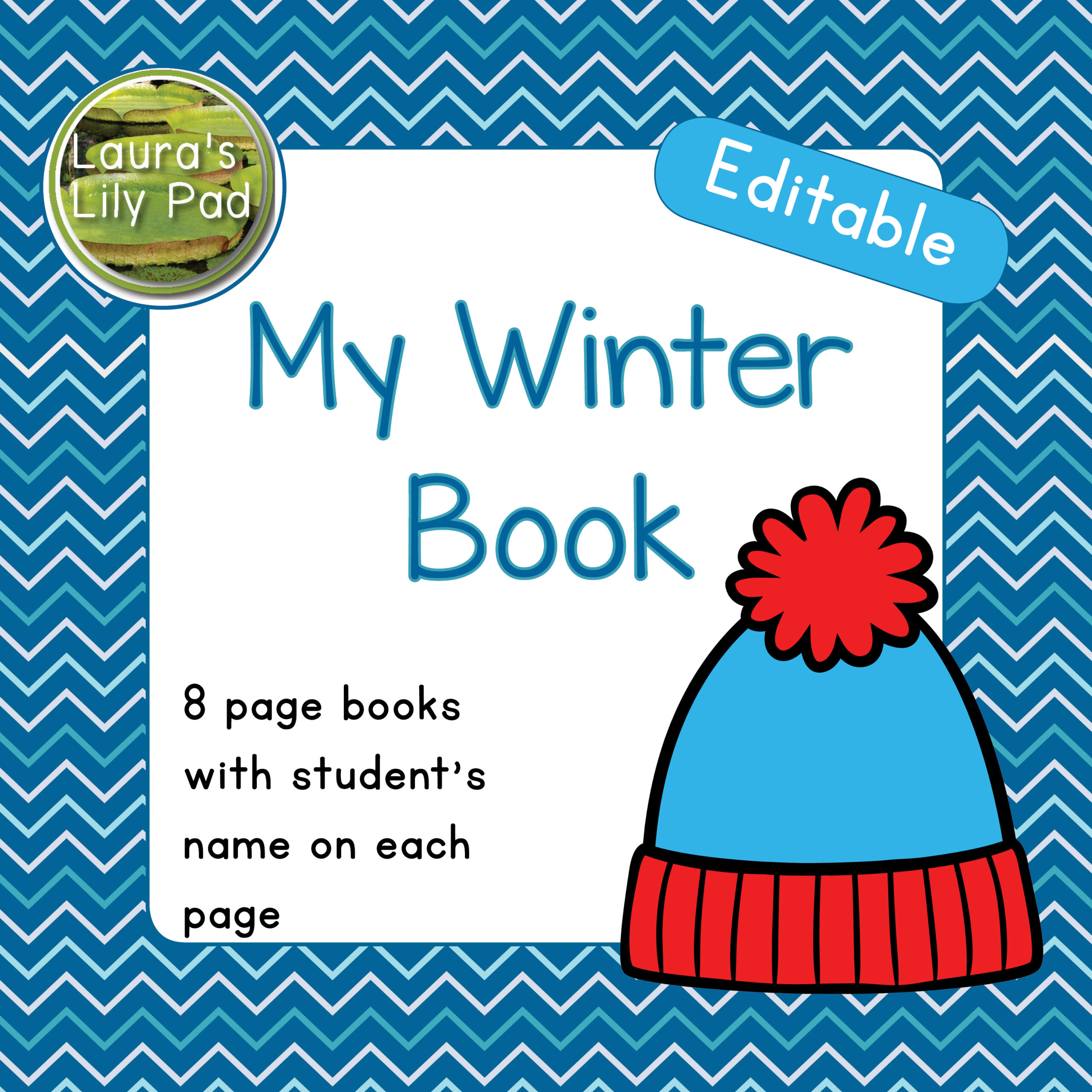 My Winter Book Editable and Personalized | Made By Teachers