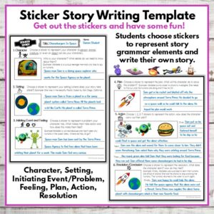 Story Retelling and Narrative Writing Activity with Story Grammar ...