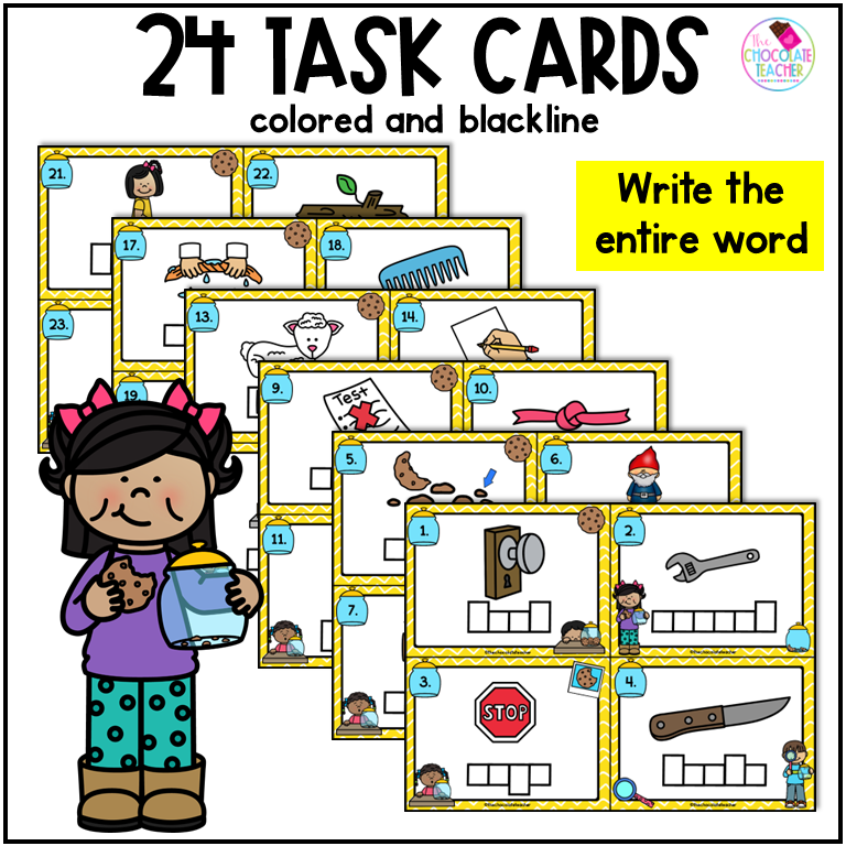 Silent Letters - WR GN KN MB - Phonics Centers - Write the Room | Made ...