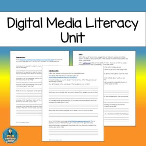 Digital Media Literacy Unit | Made By Teachers