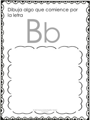 Spanish Alphabet Tracing Worksheets | Trazado del alfabeto | Made By ...