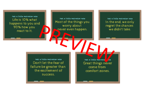 Motivational Note Cards | Made By Teachers