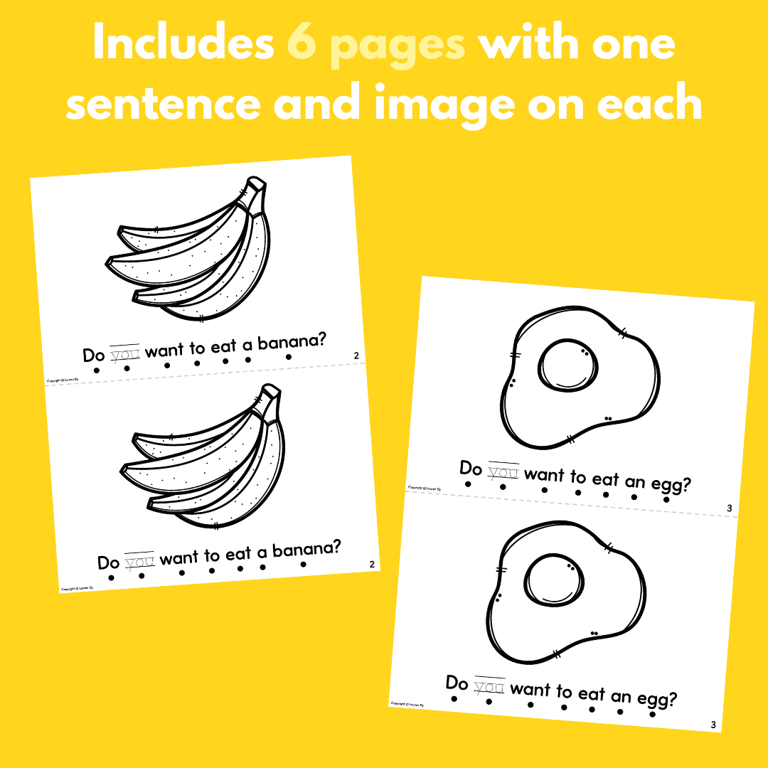 Sight Word Practice Book for Fry Sight Word YOU | Made By Teachers