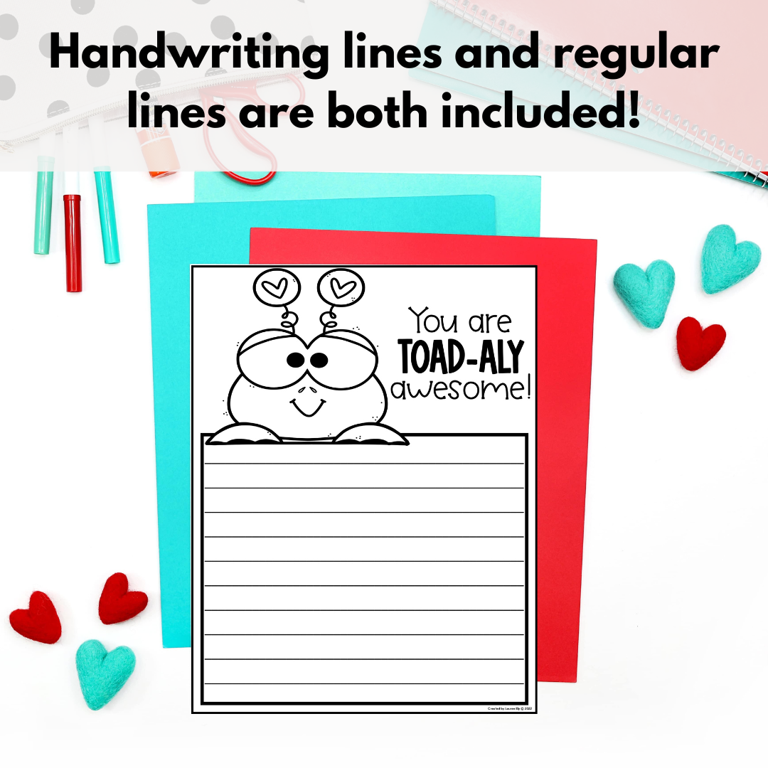 Valentine's Day Writing Pages with Animal Puns - Valentines Day ...