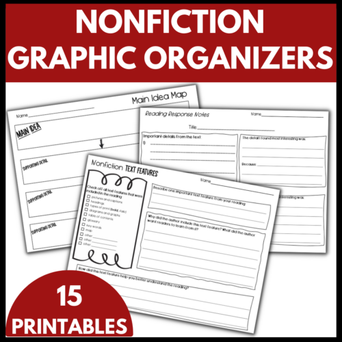 Nonfiction Graphic Organizers | Made By Teachers