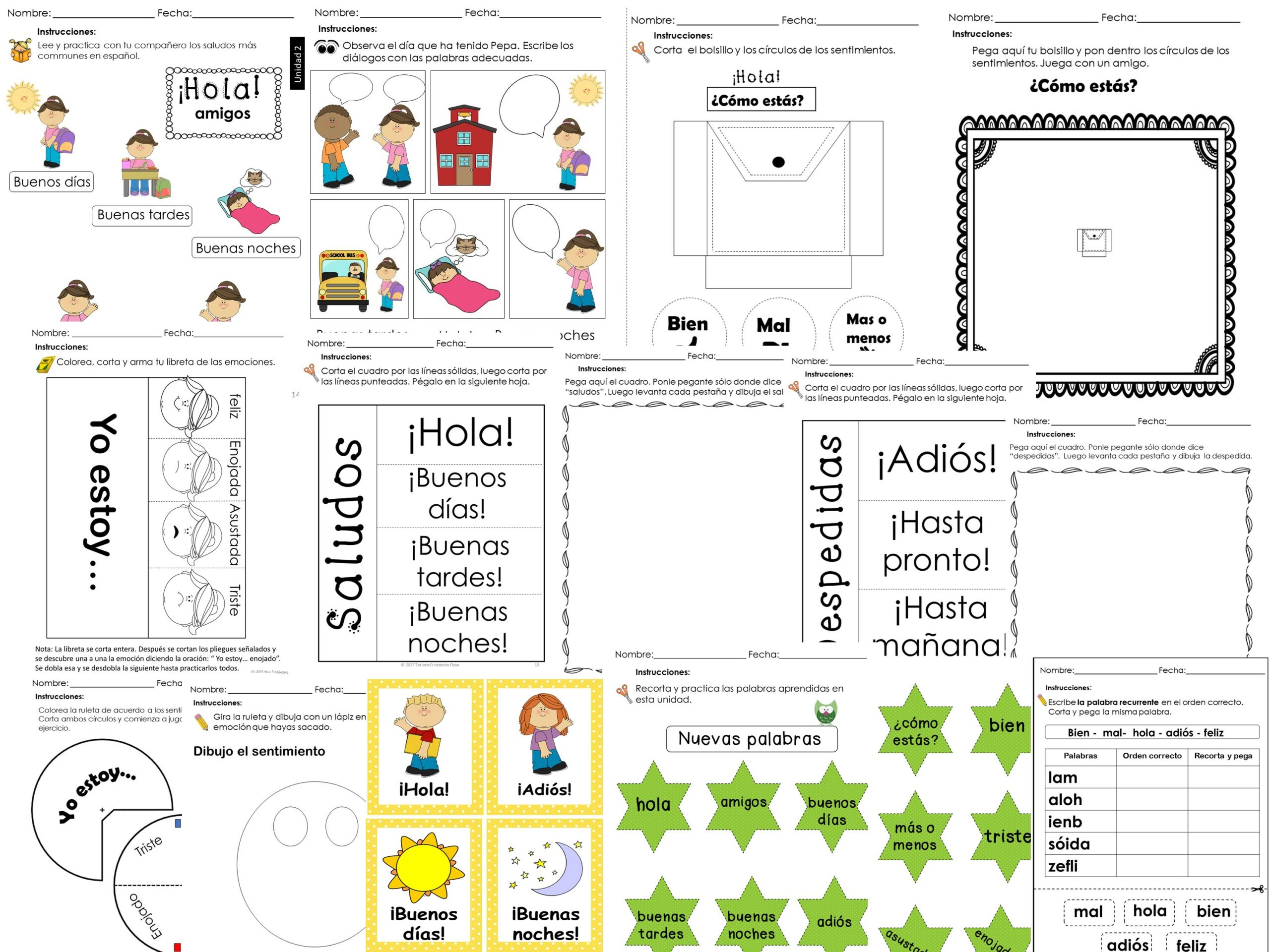Feelings and Emotions in Spanish | Saludos, Sentimientos y Emociones ...