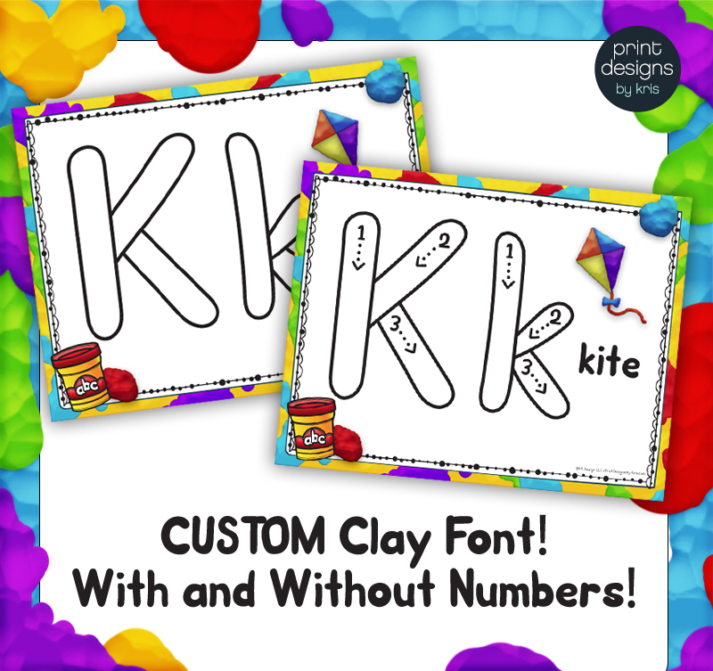 Playdoh Alphabet Letter Mats - Play Dough Alphabet Mats | Made By Teachers