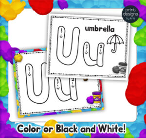 Playdoh Alphabet Letter Mats - Play Dough Alphabet Mats | Made By Teachers