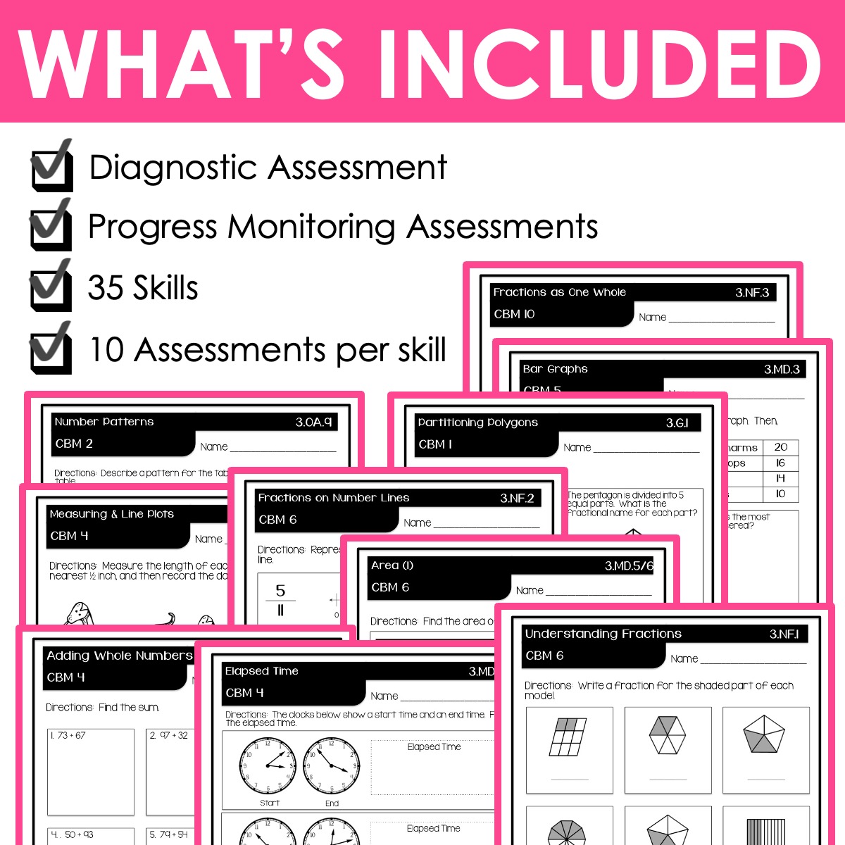 3rd Grade Math Intervention Activities and Assessments | Made By Teachers