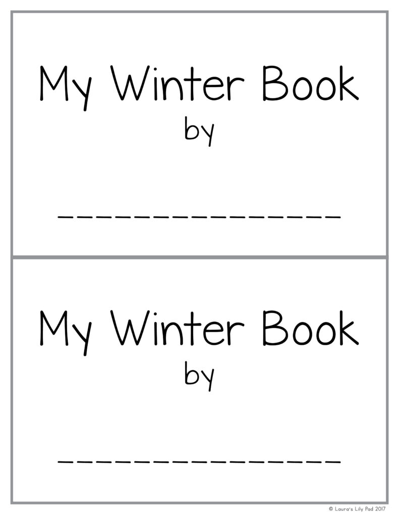 My Winter Book Editable and Personalized | Made By Teachers