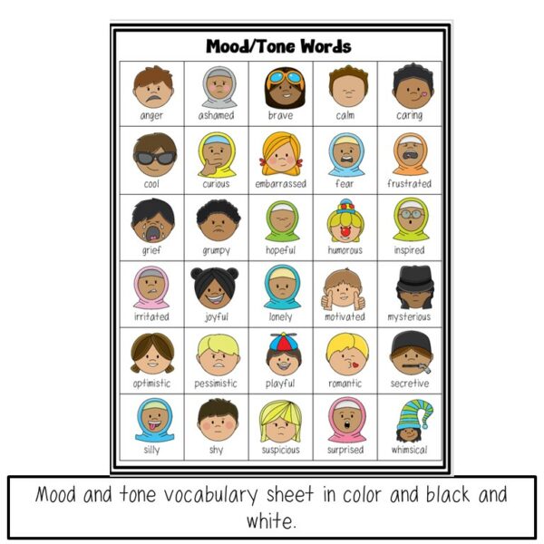 Mood and Tone Task Card Bundle | Made By Teachers