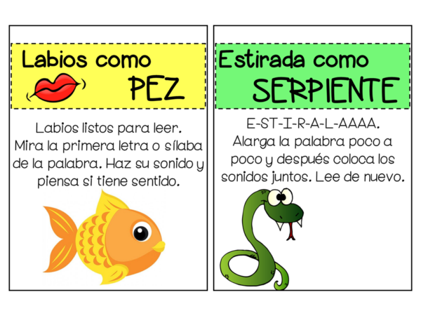 Spanish Reading Strategies Posters | Estrategias Para Lectura Guiada ...