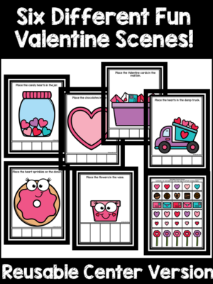 Errorless Valentine's Day Cut and Paste Worksheets and Centers | Made ...