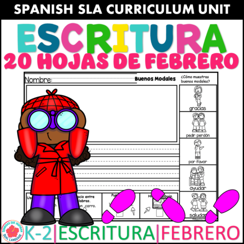 Escritura de Febrero | Made By Teachers